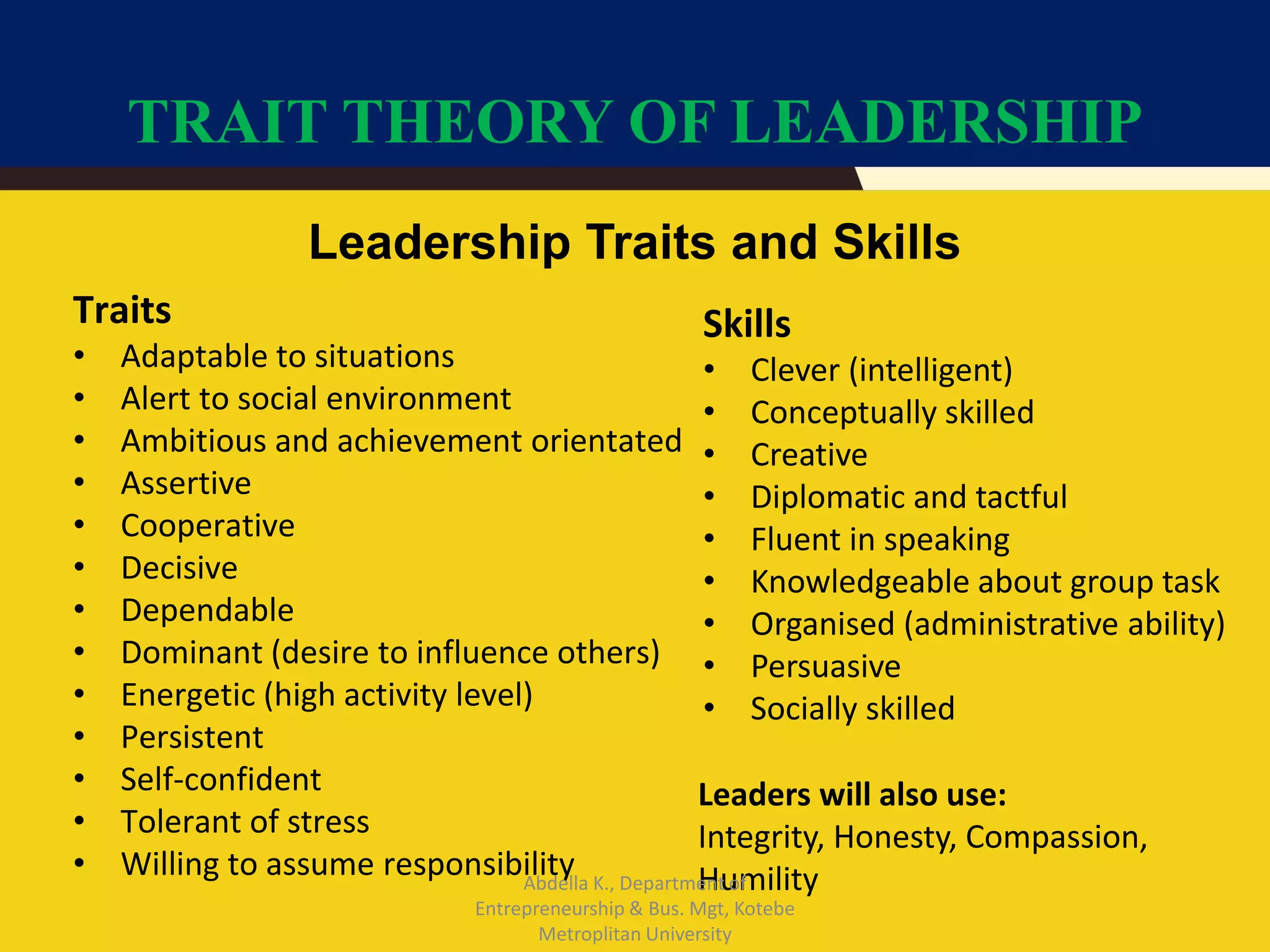 Leadership and Change Management | PDF