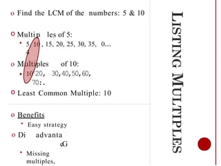 LCM, stands, for, Least Common Multiple. | PPTX