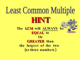 Least Common Multiple | PPT