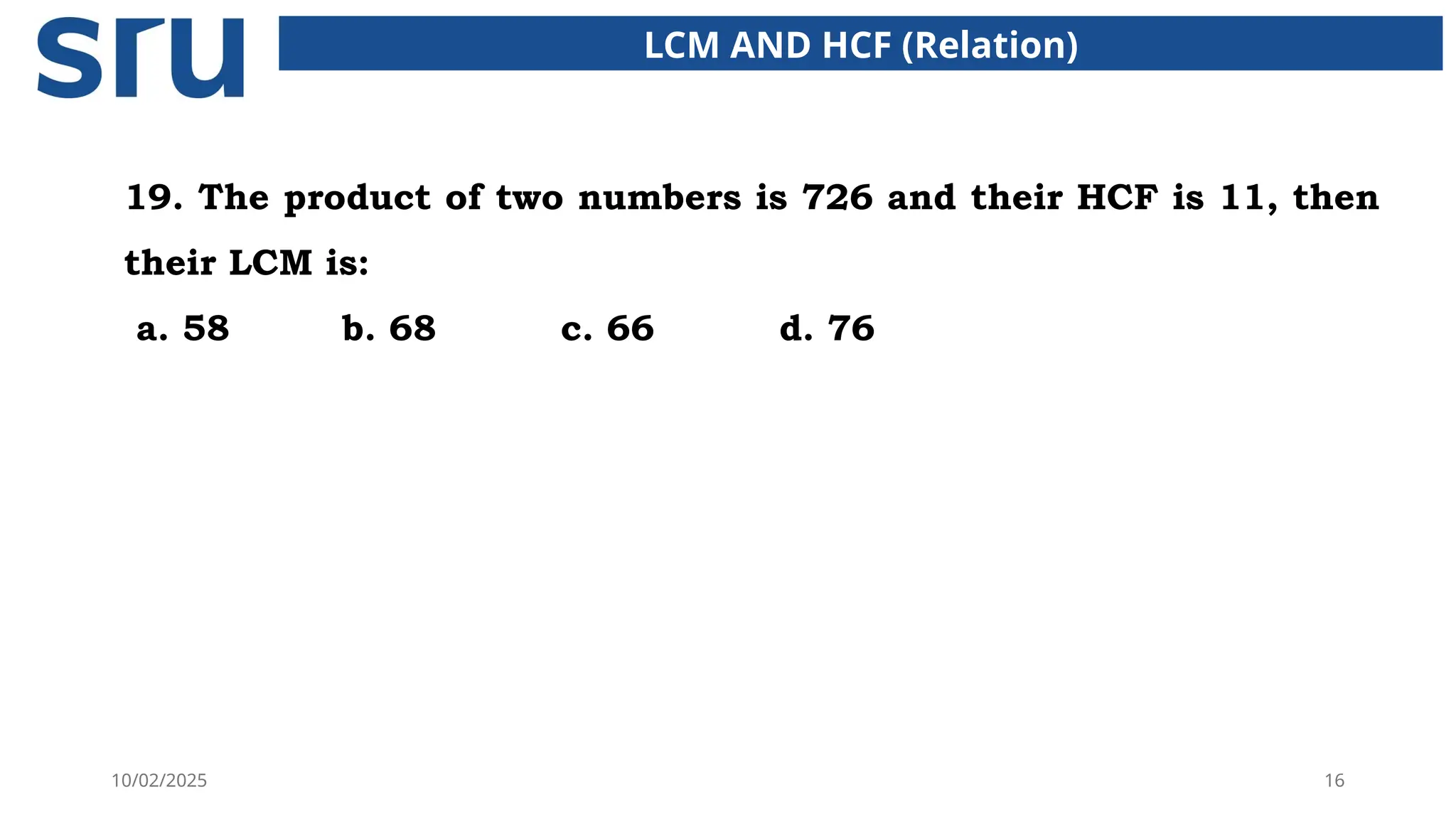 LCM and HCF.pptx problems and didferent models | PPTX