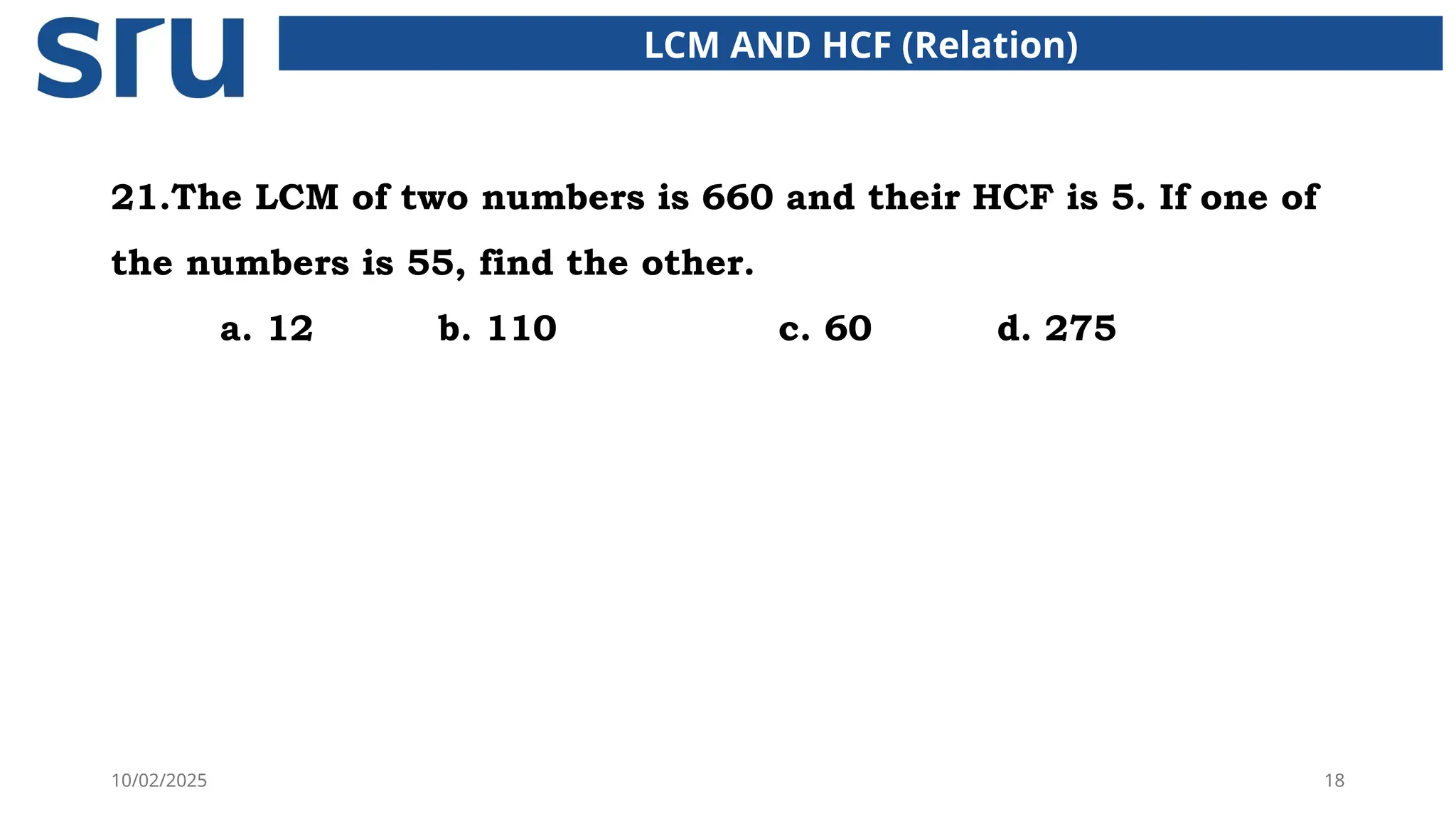 LCM and HCF.pptx problems and didferent models | PPTX