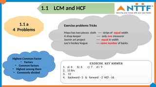 LCM AND HCF ASDFGUYTREWDFGHJHGFDFGHJHGFDFG | PPT