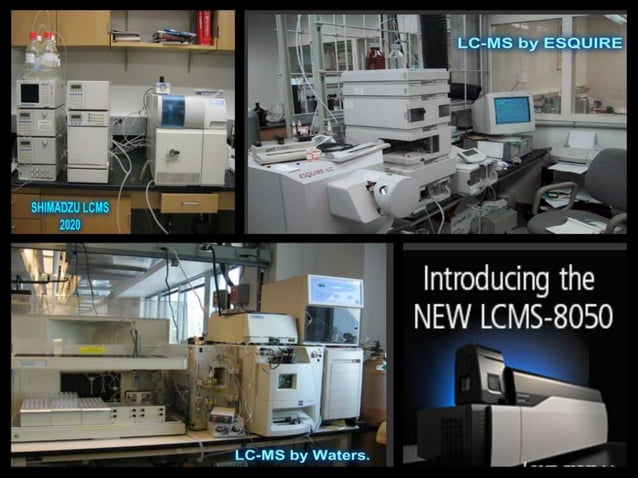 Liquid chromatography and mass spectrometry.(LCMS)