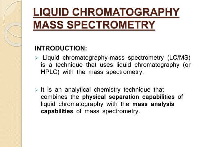 LCMS | PPTX