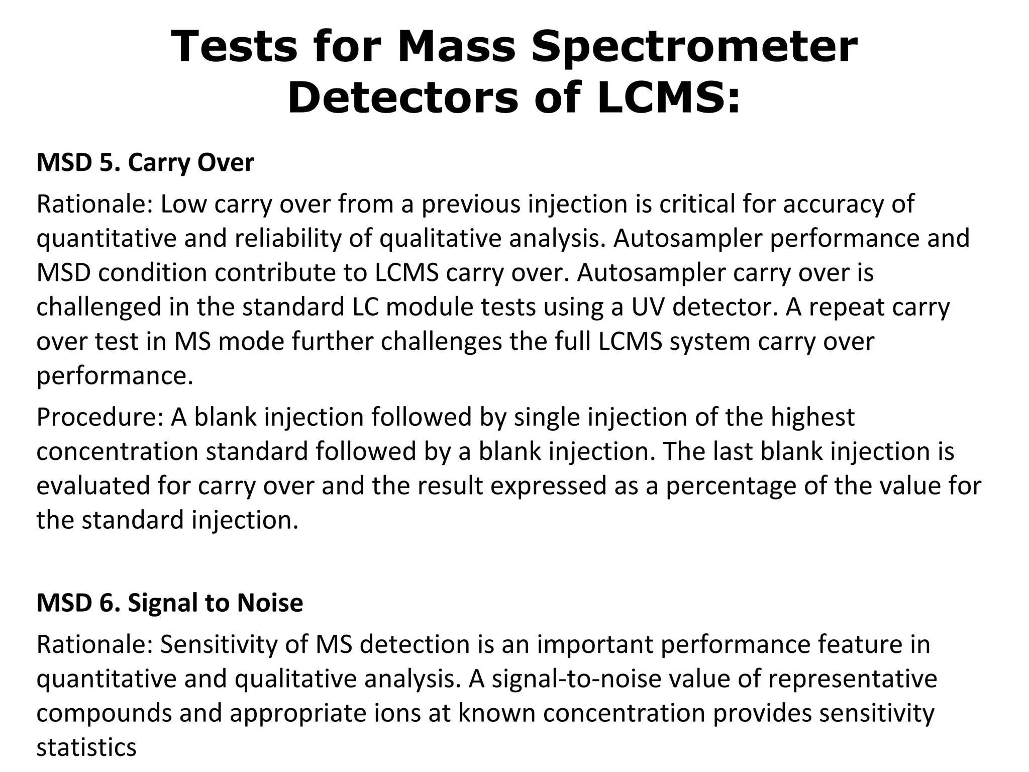 qualification of lcms | PPT