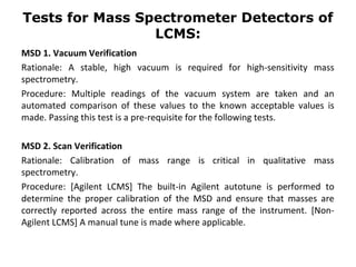 qualification of lcms | PPT