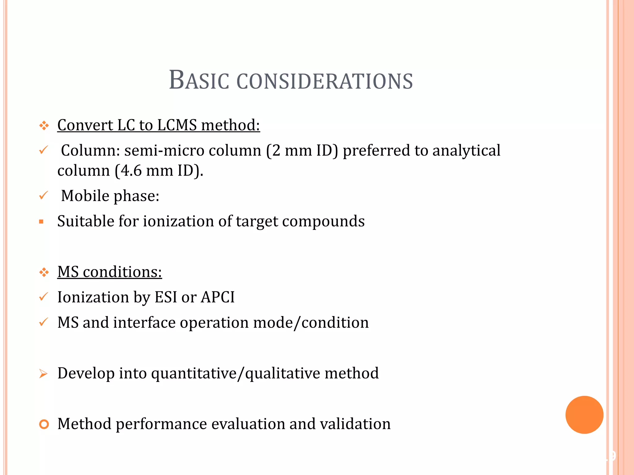 Lcms basics shimadzu 8040 | PPTX