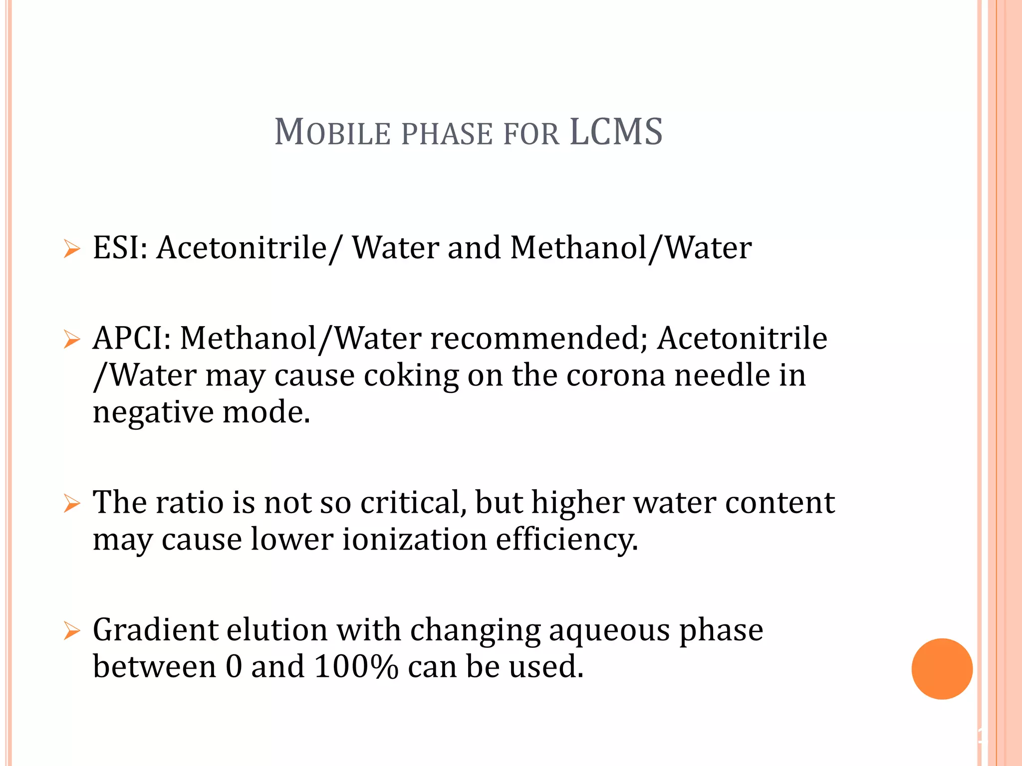 Lcms basics shimadzu 8040 | PPTX