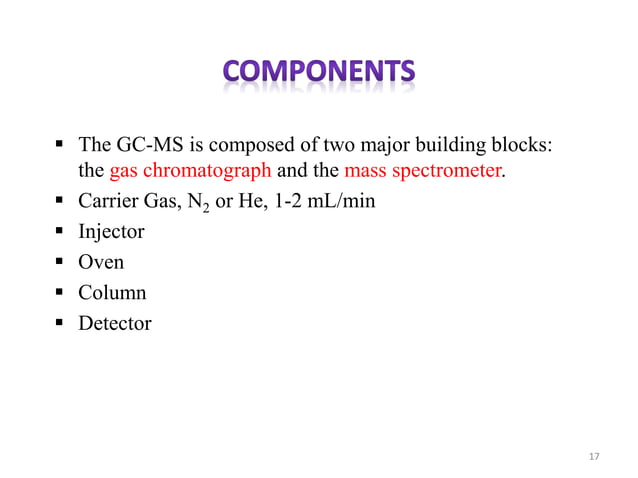 Lcms gcms and its applications | PPT