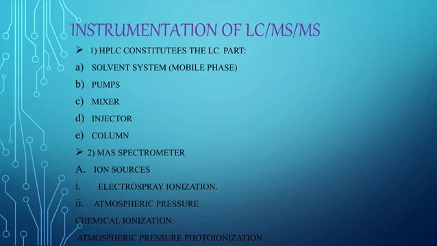 Lcmsms | PPTX