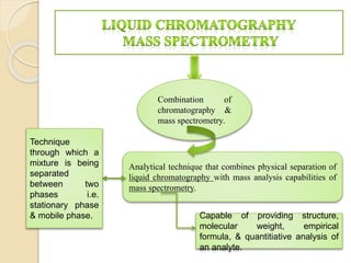 LCMS PHYTOCHEMICAL ANALYSIS | PPTX