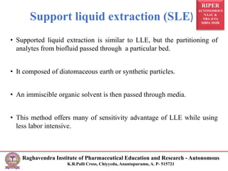 Sample Preparation in LC-MS | PDF