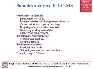 Sample Preparation in LC-MS | PDF