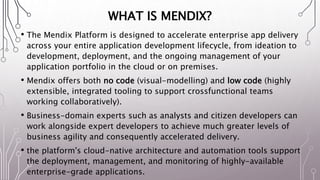Mendix Platform | PPTX