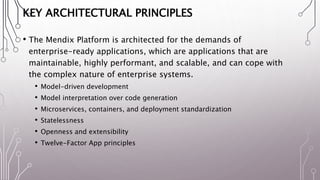 Mendix Platform | PPTX