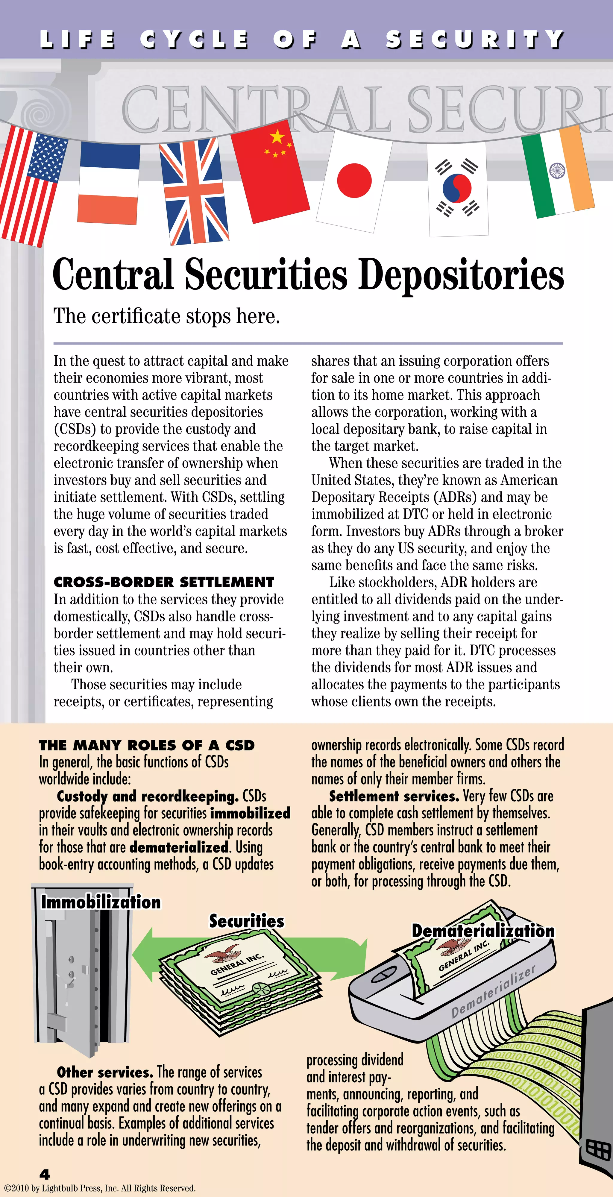 DTCC Securities - Life Cycle " [LcoaS.pdf] | PDF