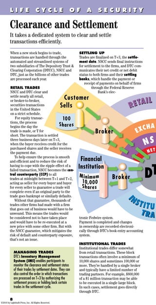 DTCC Securities - Life Cycle " [LcoaS.pdf] | PDF