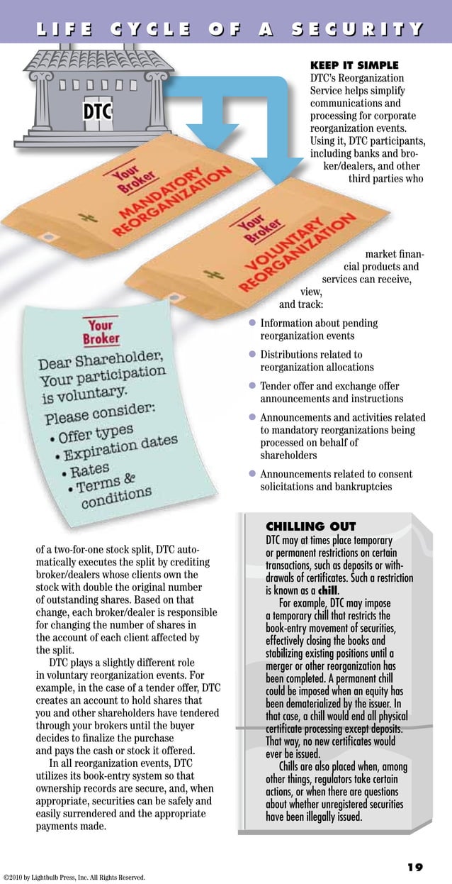 DTCC Securities - Life Cycle " [LcoaS.pdf] | PDF