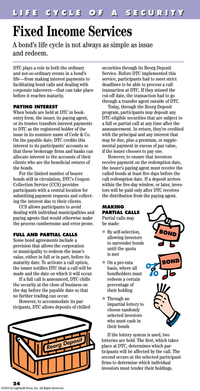 DTCC Securities - Life Cycle " [LcoaS.pdf] | PDF