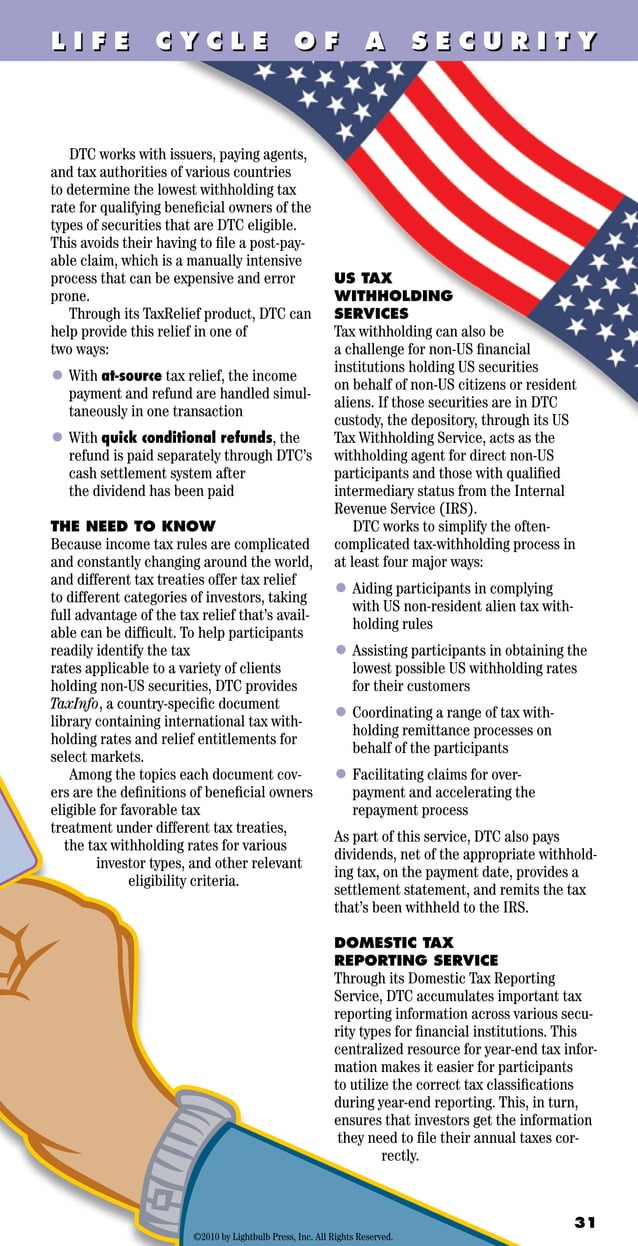 DTCC Securities - Life Cycle " [LcoaS.pdf] | PDF