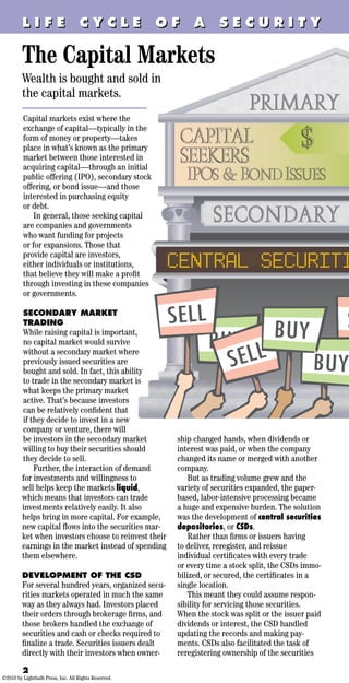 DTCC Securities - Life Cycle " [LcoaS.pdf] | PDF