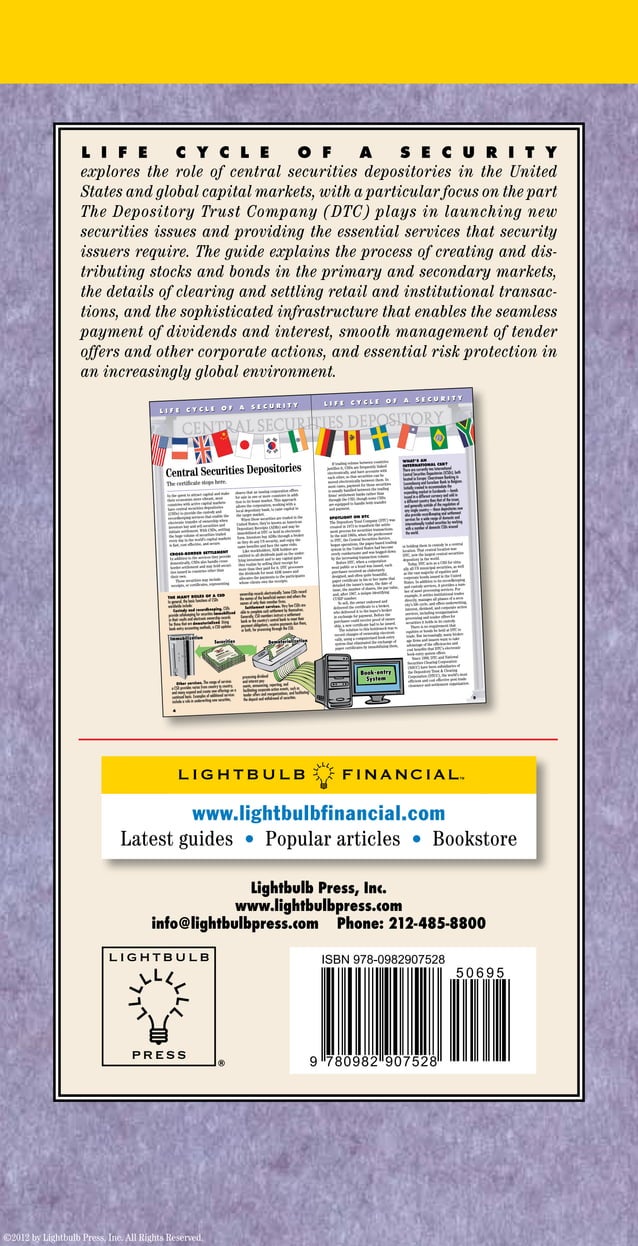 DTCC Securities - Life Cycle " [LcoaS.pdf] | PDF