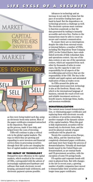 DTCC Securities - Life Cycle " [LcoaS.pdf] | PDF