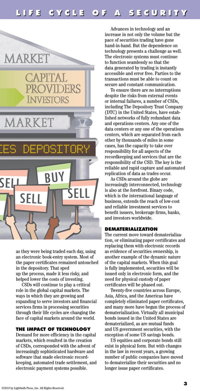 DTCC Securities - Life Cycle " [LcoaS.pdf] | PDF