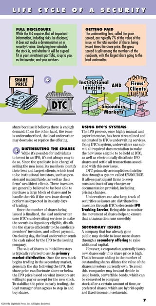 DTCC Securities - Life Cycle " [LcoaS.pdf] | PDF