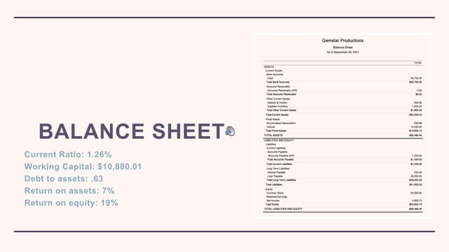 L Collins Accounting Final Presentation | PPTX