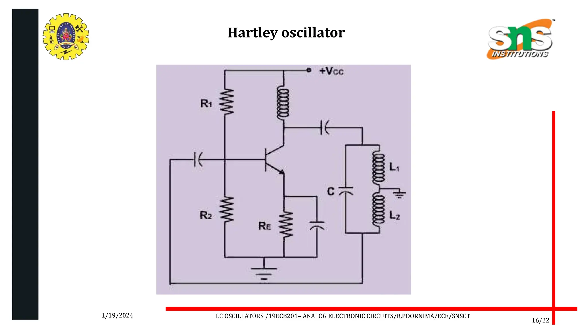 LC oscillator working and its construction | PPTX
