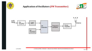 LC oscillator working and its construction | PPTX