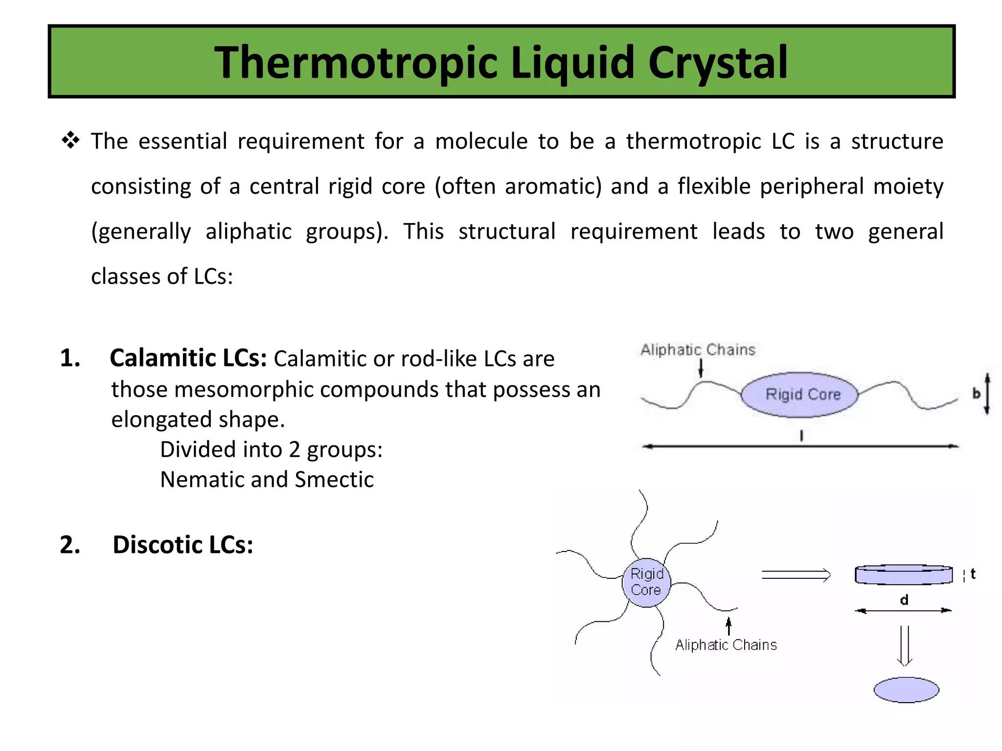 Liquid Crystal and Liquid Crystal Polymer | PPTX