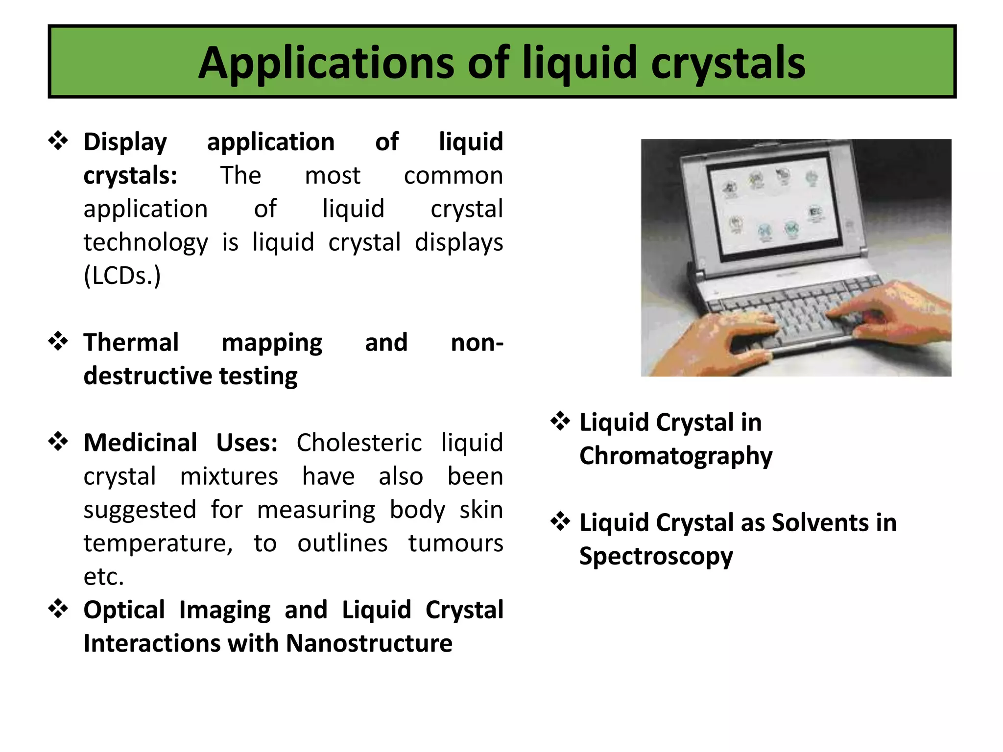 Liquid Crystal and Liquid Crystal Polymer | PPTX