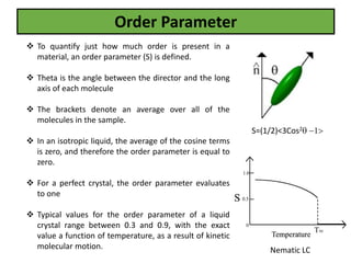 Liquid Crystal and Liquid Crystal Polymer | PPTX
