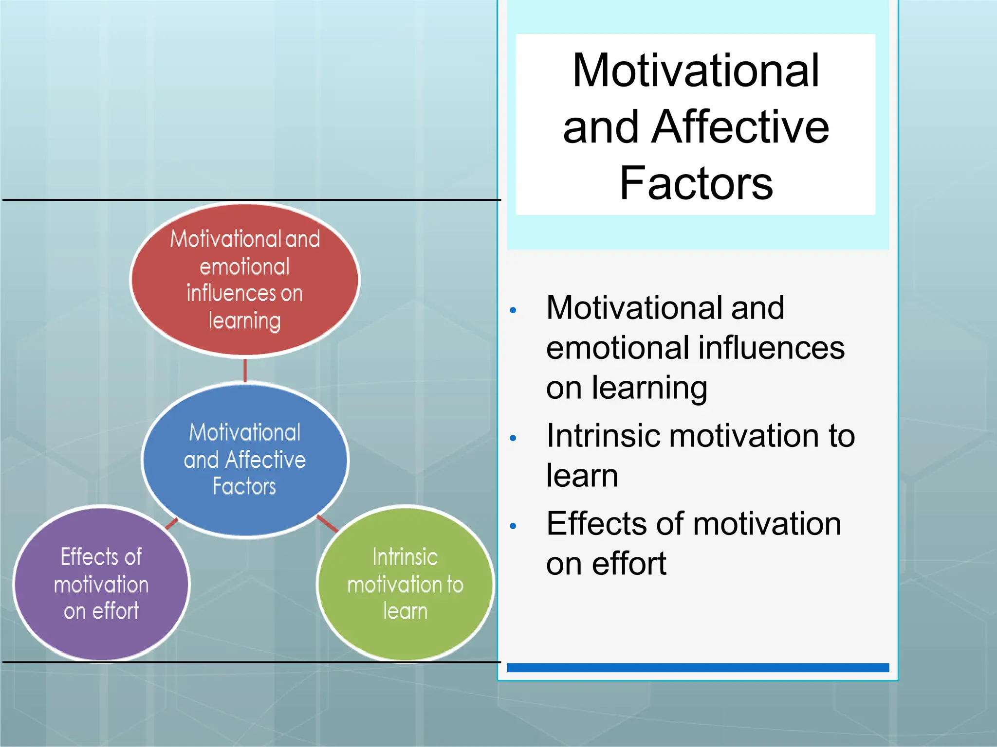 The 14 Learner Centered Principles Are Classified Into Four Categories 1 Metacognitive And