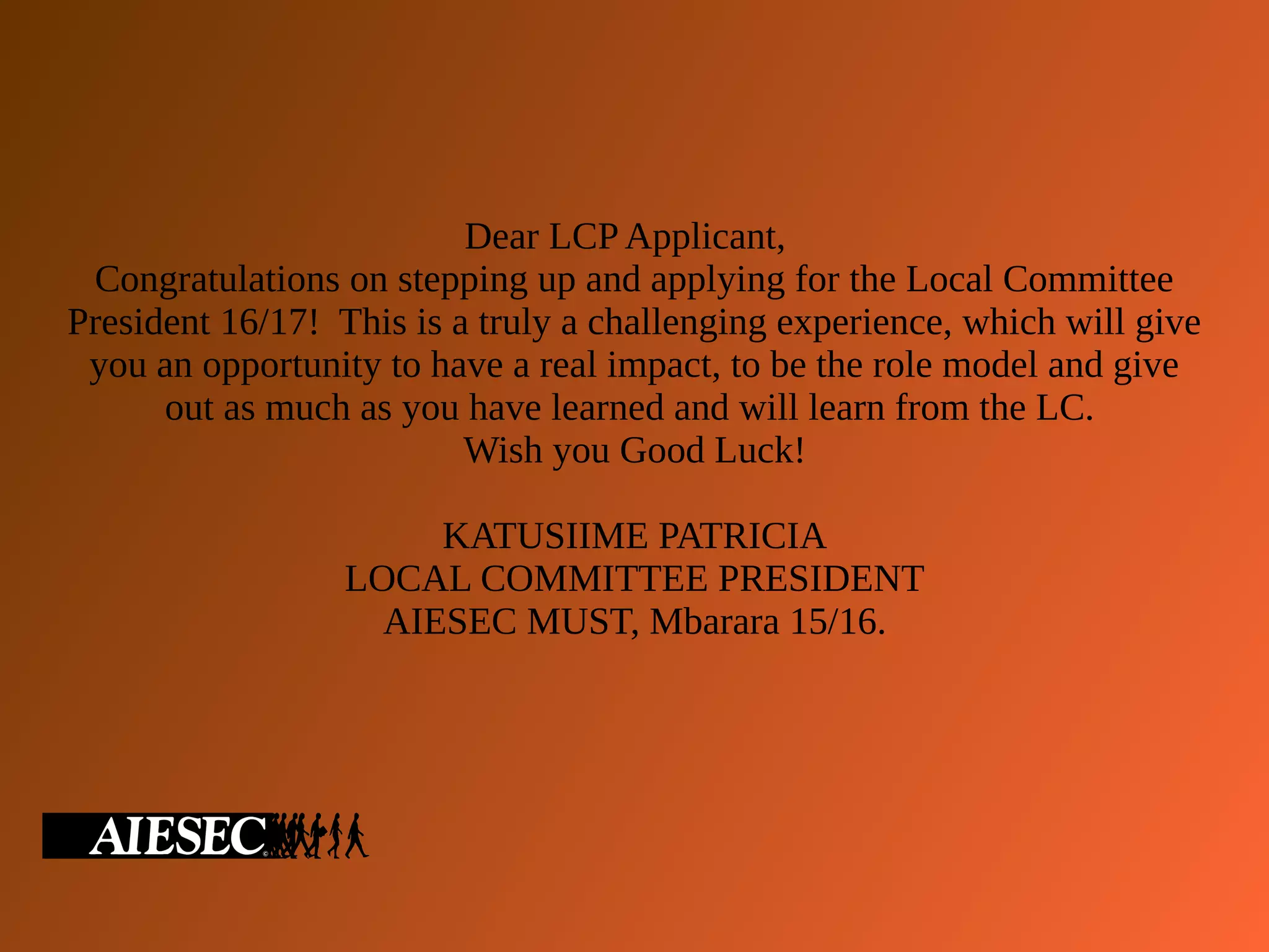 Lcp application | PPT