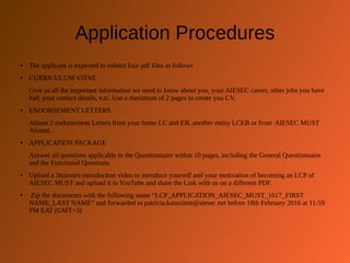 Lcp application | PDF