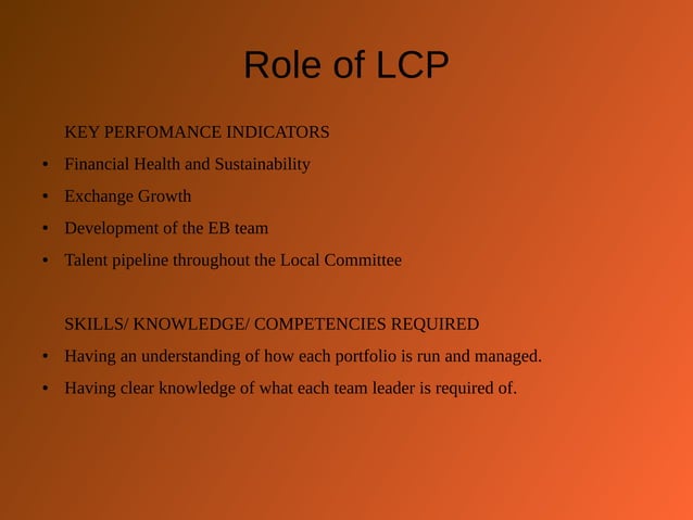 Lcp application | PPT