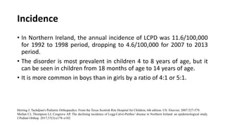 LCPD.pptx | Bone and Joint Conditions | Diseases and Conditions