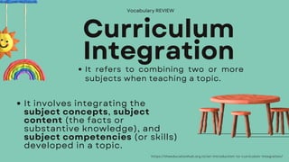 Method of Integrated Curriculum | PPT
