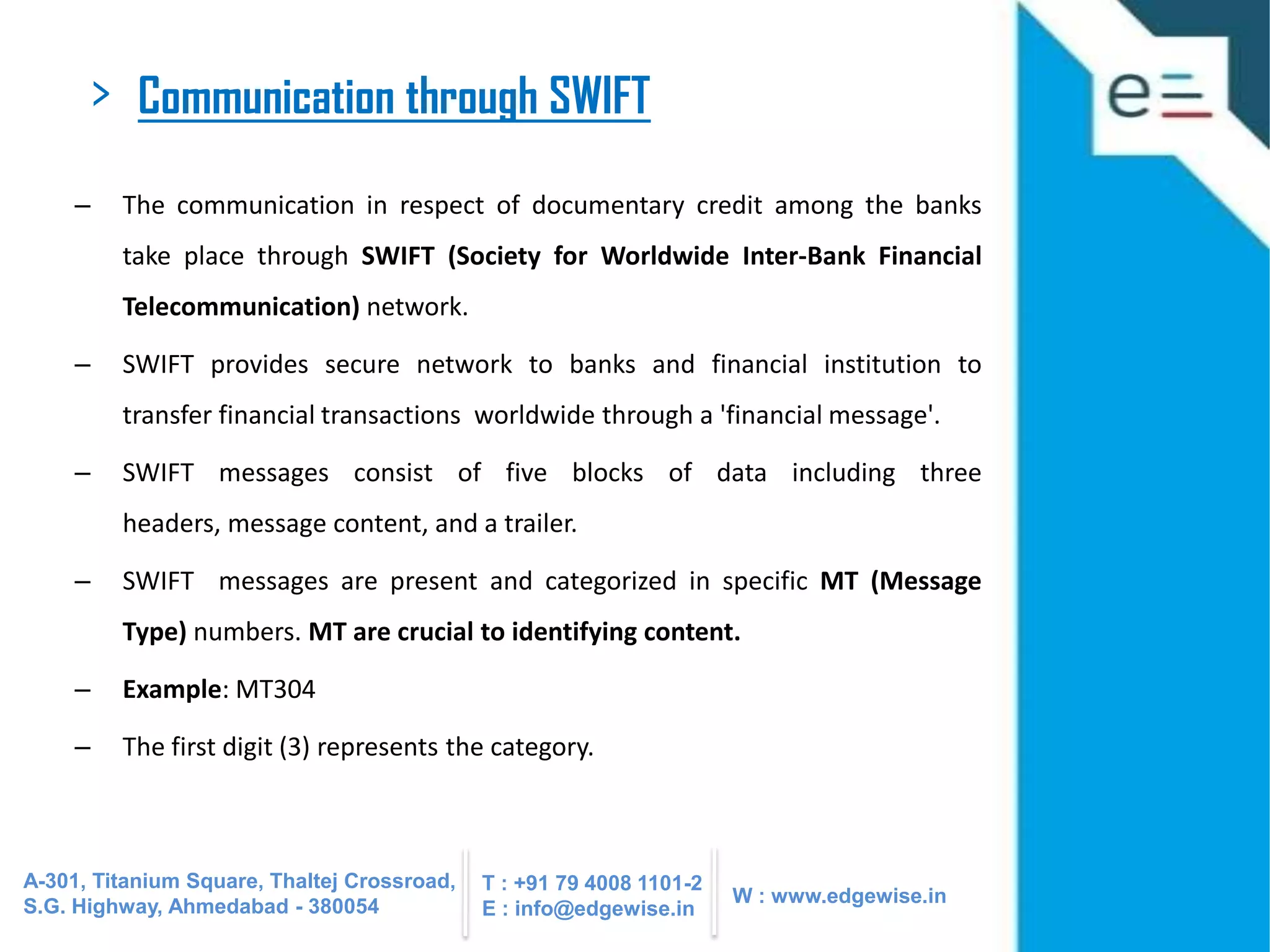 Letter of Credit (LC) Presentation | PPTX