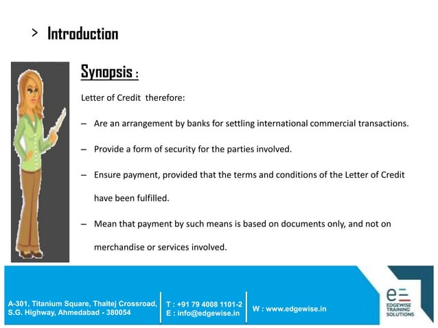Letter of Credit (LC) Presentation | PPTX