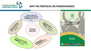 TRANSHUMANCE ACROSS IGAD REGION | PPTX