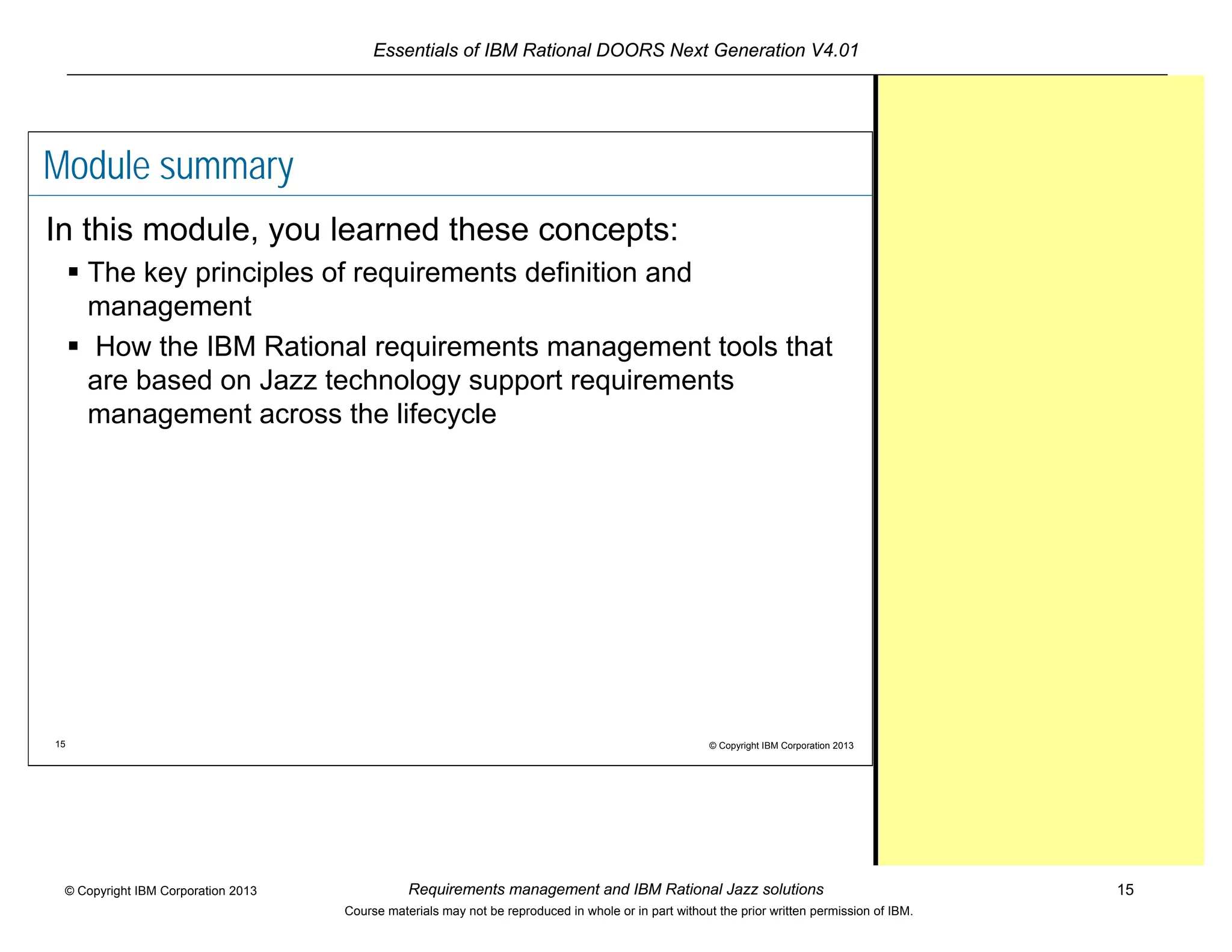 Requirements management and IBM Rational Jazz solutions | PDF