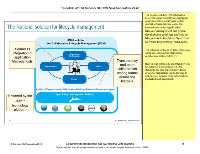 Requirements management and IBM Rational Jazz solutions | PPT