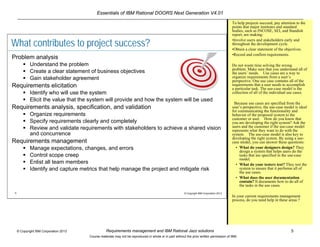 Requirements management and IBM Rational Jazz solutions | PDF