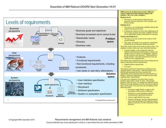 Requirements management and IBM Rational Jazz solutions | PPT