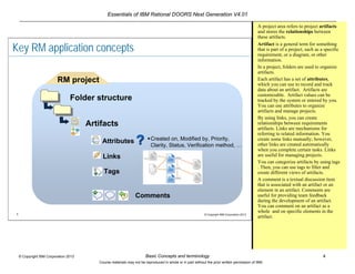 Basic concepts and terminology for the Requirements Management ...