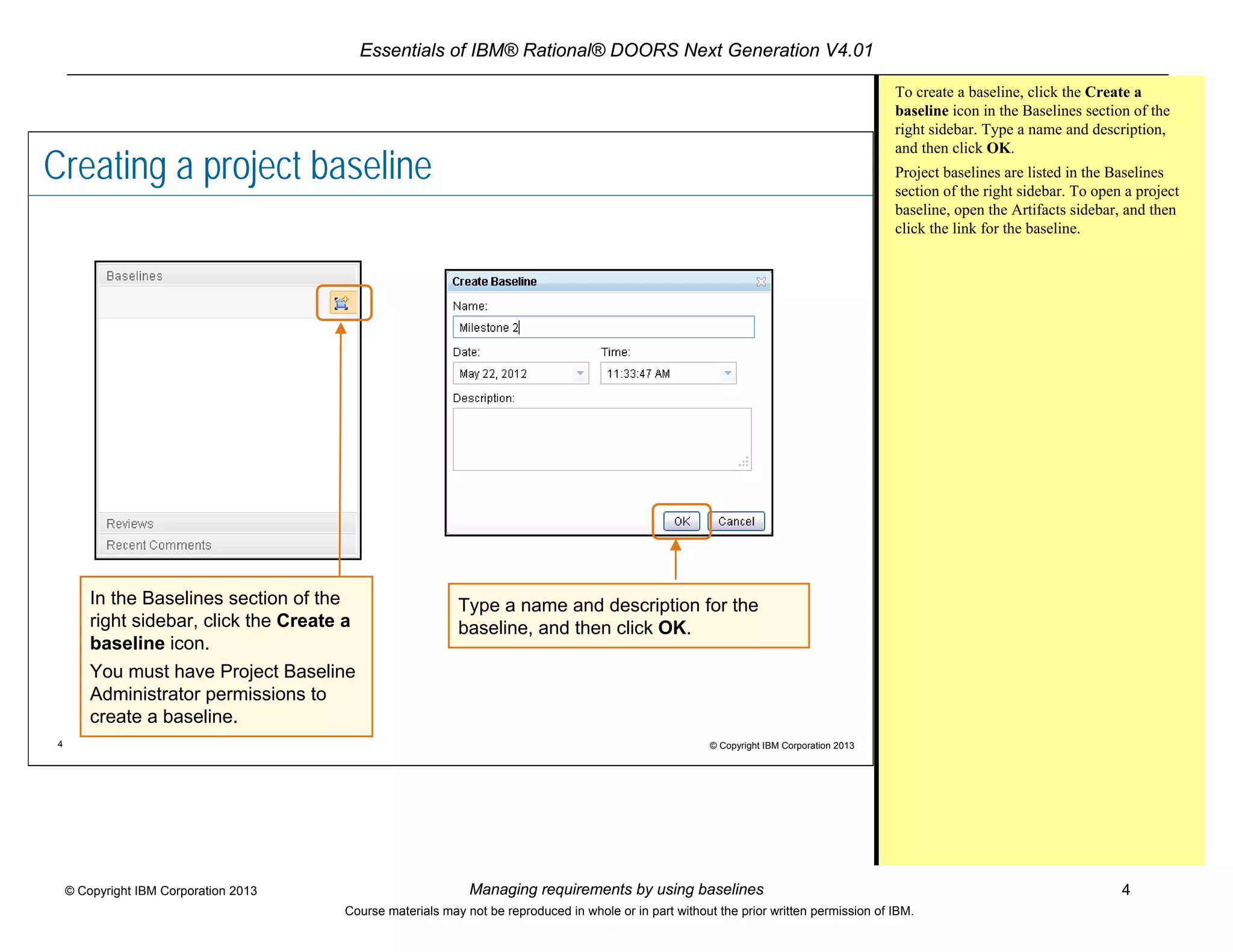 Managing requirements by using baselines | PPT